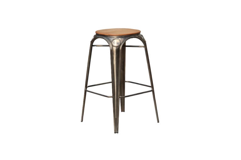 Laverno Stool with Bolt Down Base - Design Form Furnishings
