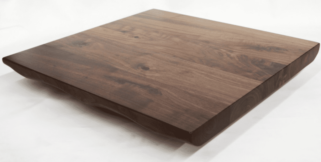 Table Top-American Black Walnut Planked Top with Live Edge Detail ...