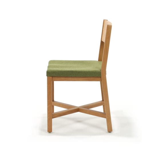 Nash Chair with Upholstered Seat - Design Form Furnishings