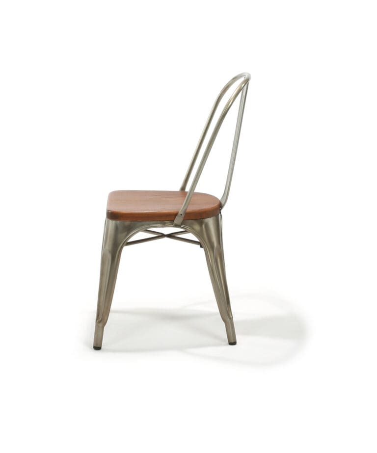 Stella Chair with Wood Seat - Design Form Furnishings
